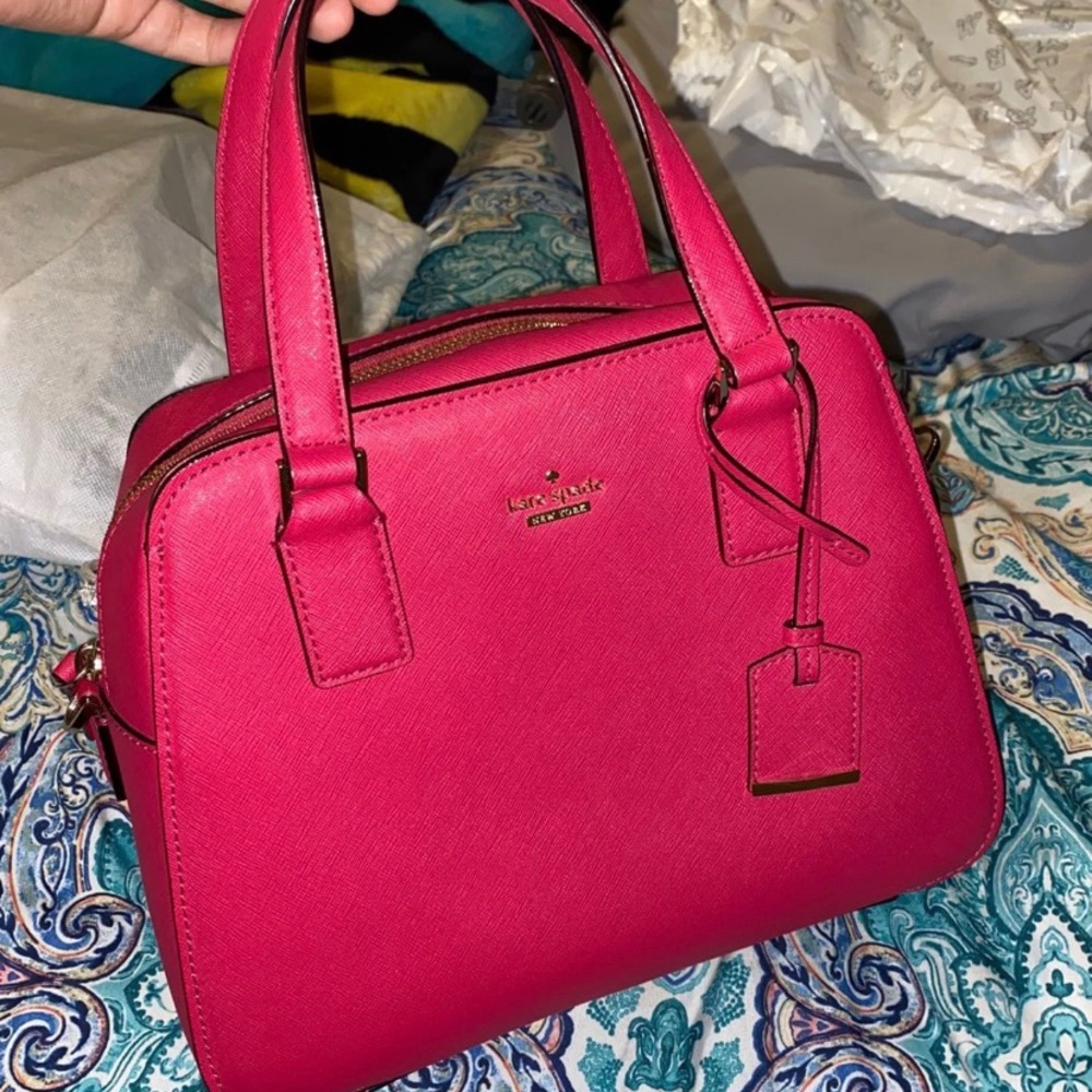 Kate Spade Pink With Striped Lining - Gem